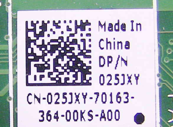 25JXY- For Dell Optiplex 3011 All-In-One Desktop Motherboard AMD ...