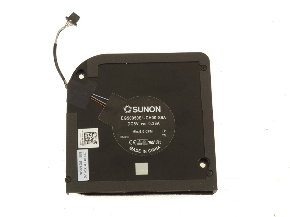 For Dell Latitude 5520 / Precision 3560 CPU Cooling Fan - DXJNV - Dell ...