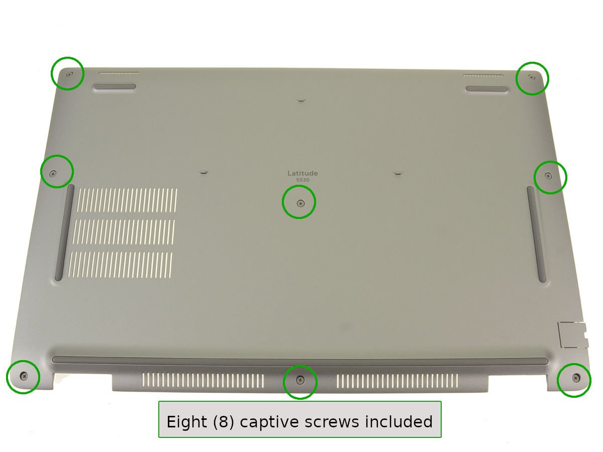 For Dell Latitude 5530 Laptop Bottom Base Assembly - Discrete Nvidia ...