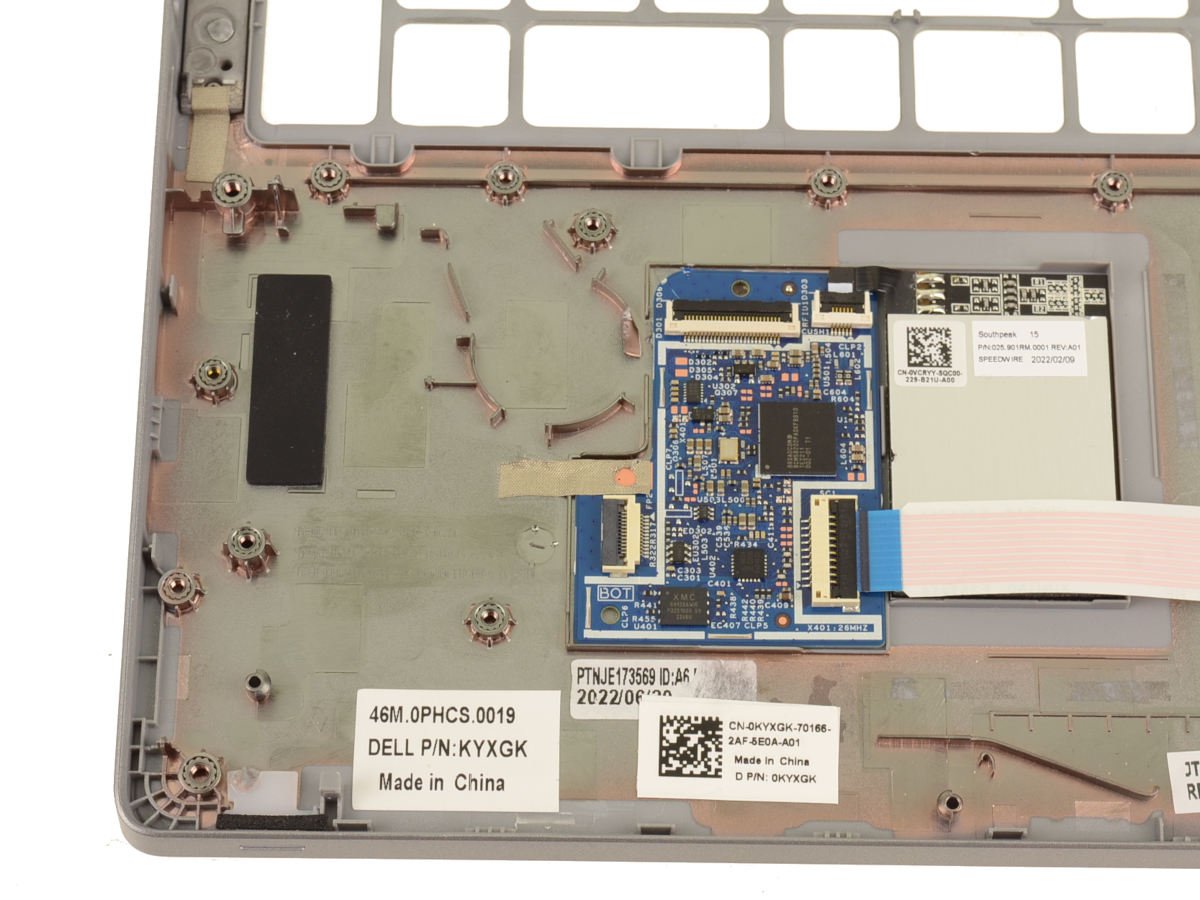 For Dell Latitude 5530 / Precision 3570 Palmrest Touchpad Assembly with ...