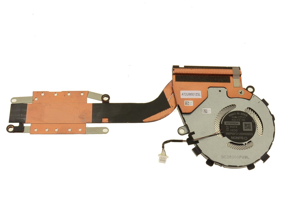 For Dell Latitude 7310 Laptop CPU Heatsink Fan Assembly - No WWAN ...
