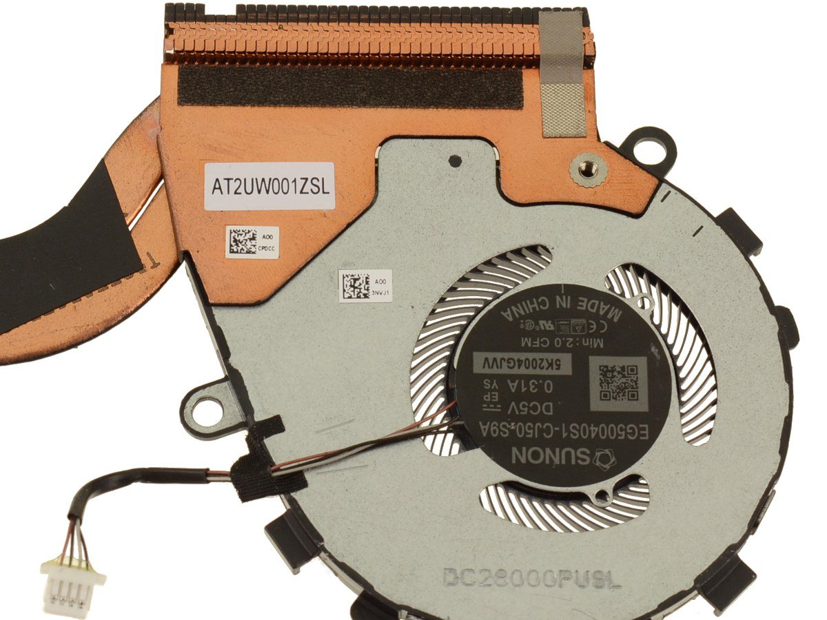 For Dell Latitude 7310 Laptop CPU Heatsink Fan Assembly - No WWAN ...