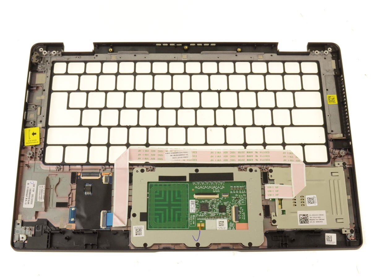For Dell Latitude 7330 Palmrest Touchpad Assembly with Smart Card ...