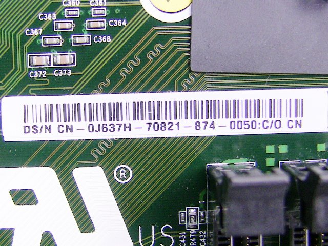 For Dell PowerEdge SC1435 Server Motherboard (System Mainboard) - J637H ...