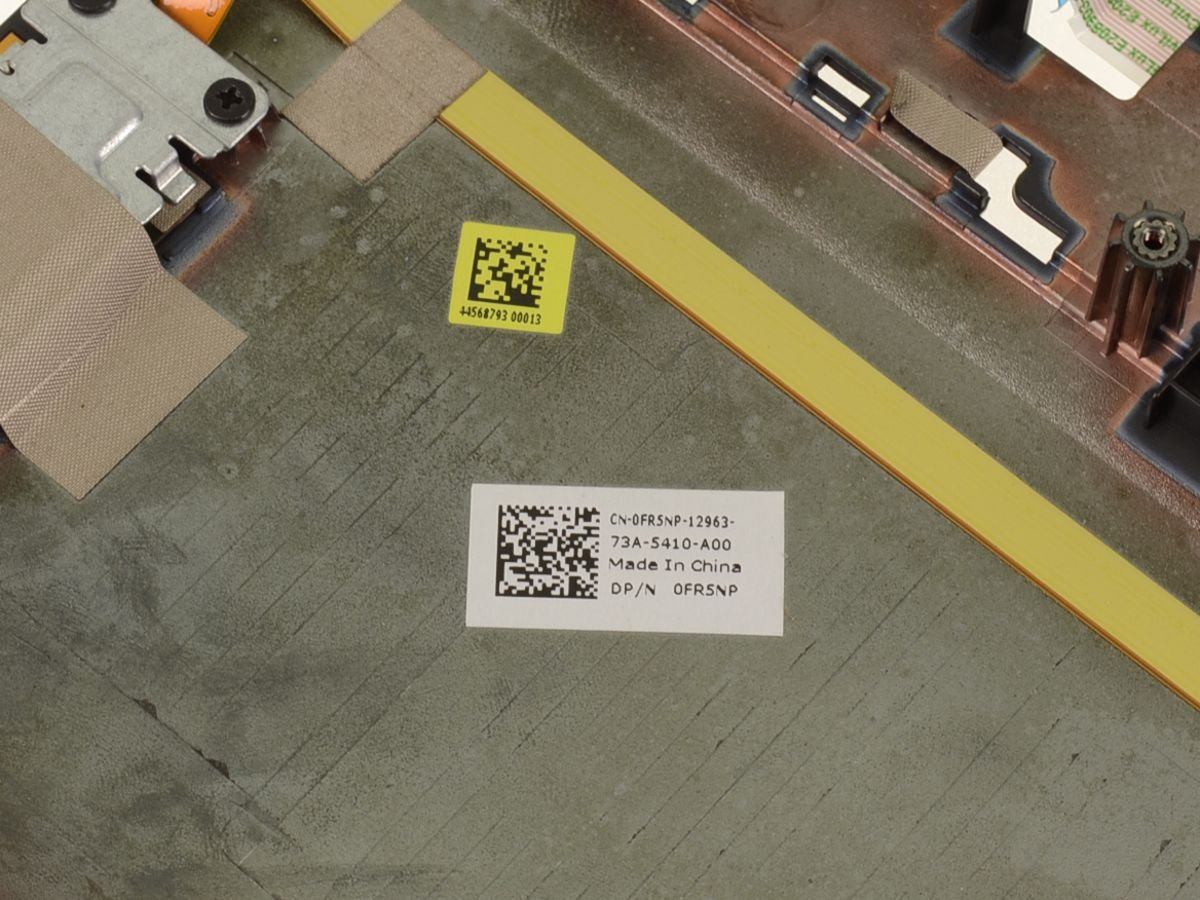 For Dell Precision 15 (7510 / 7520) Touchpad Palmrest Assembly with ...