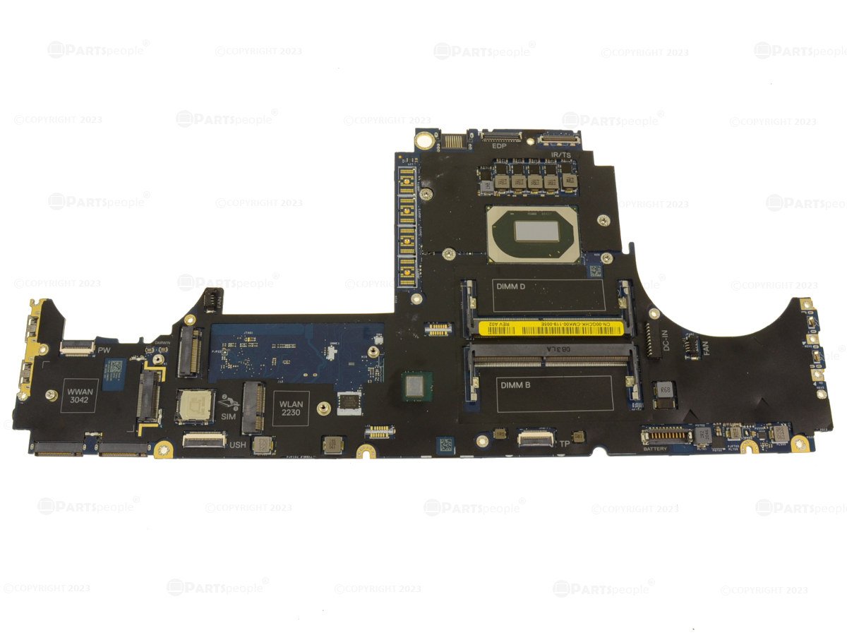For Dell Precision 7550 Motherboard System Board Xeon 2.4GHz Octa Core ...