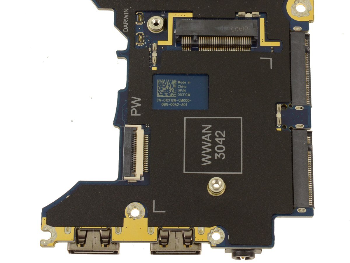 For Dell Precision 7550 Motherboard System Board Xeon 2.4GHz Octa Core ...