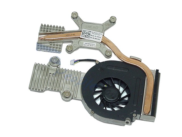 For Dell Studio 1535 1537 CPU and Chipset Heatsink and Fan for Discrete ...