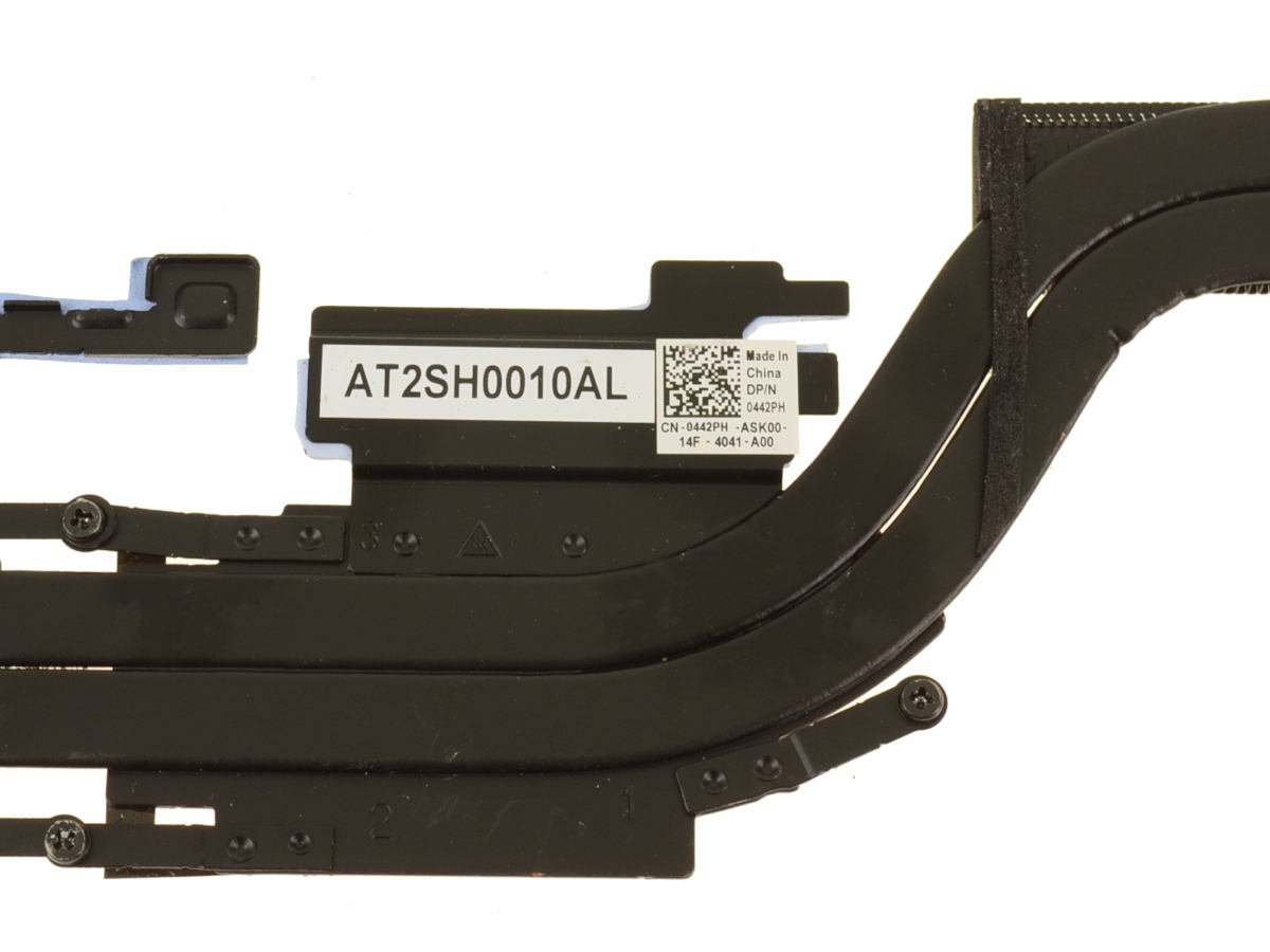 For Dell XPS 15 9500 / Precision 5550 CPU Graphics Heatsink Assembly ...