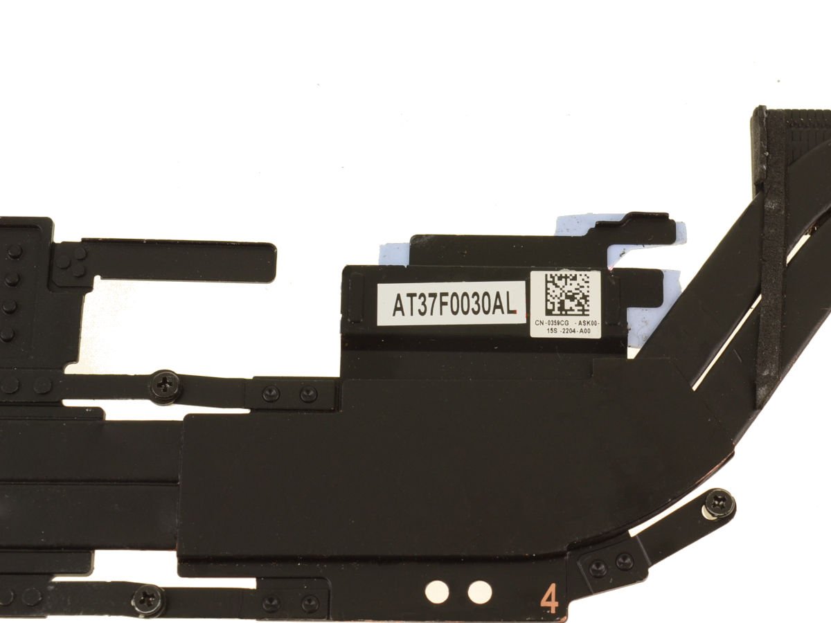 For Dell XPS 15 9510 / Precision 5560 CPU Graphics Heatsink Assembly ...