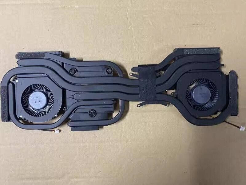 Original CPU GPU Heatsink with Fan For MSI Raider GE68 Vector GP68HX ...
