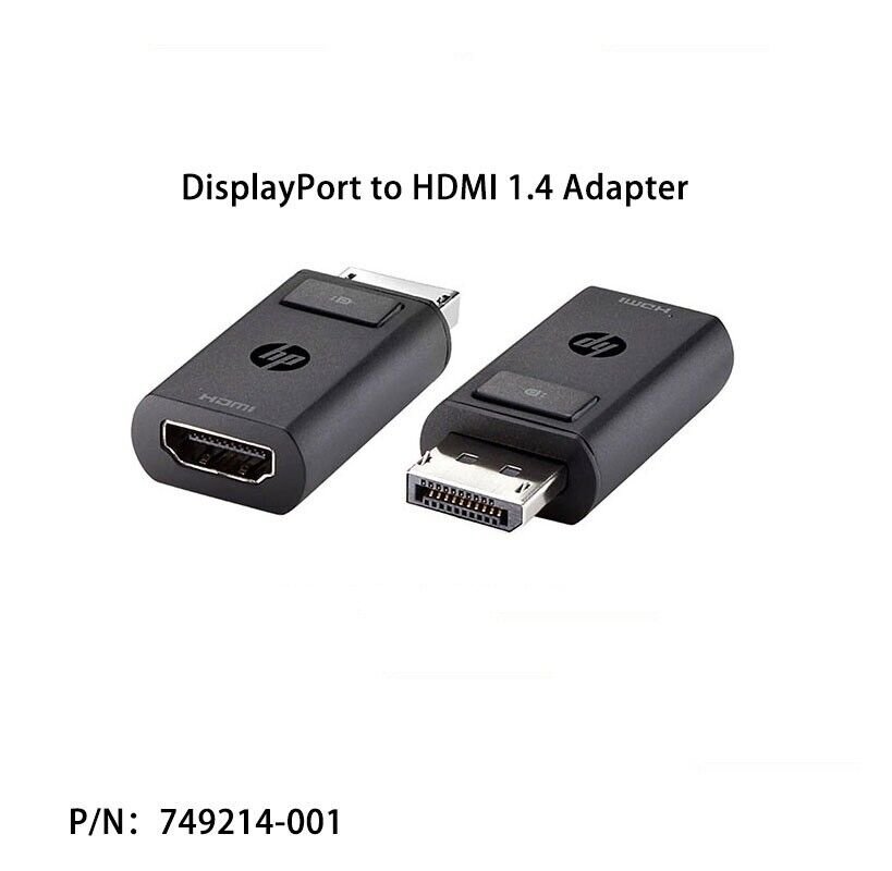 Original For HP DisplayPort DP to HDMI 1.4 Adapter 749214-001 749288 ...