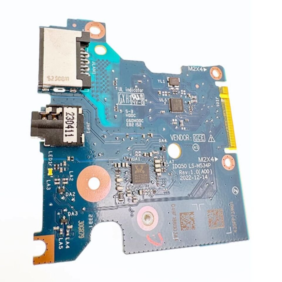 Original IDQ50 LS-M534P Audio WLAN RJ45 Lan Board For Dell G15 5530 ...