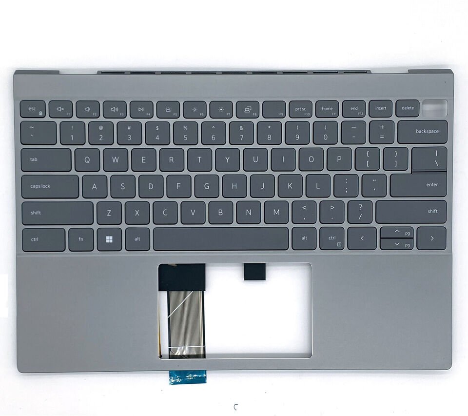 Original Palmrest Upper Case w/US Backlit Keyboard For Dell Inspiron ...