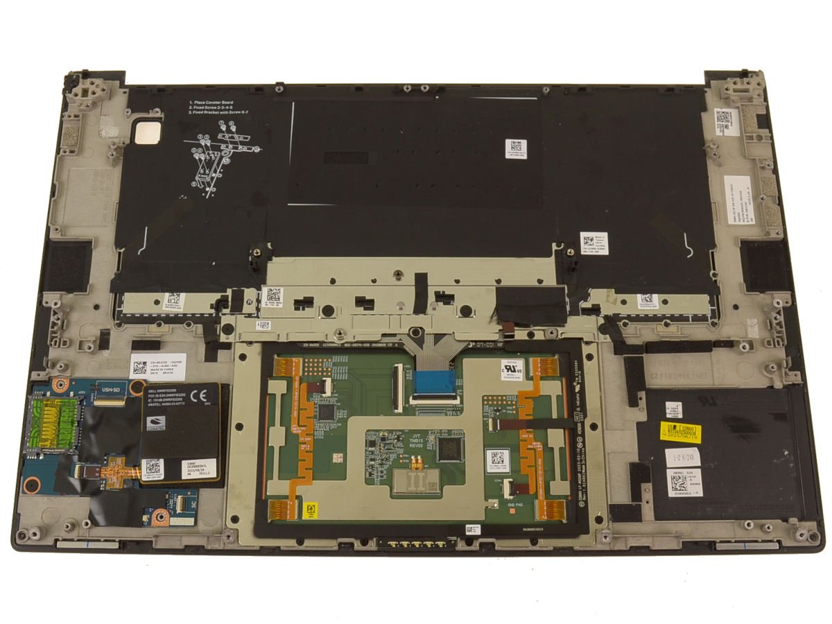 For Dell Precision 5680 / 5690 Keyboard Touchpad Palmrest Assembly ...