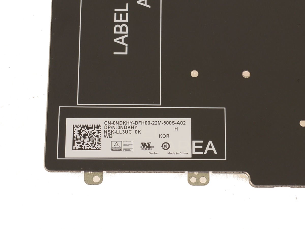 Korean - For Dell Latitude E5570 / Precision 17 (7710 / 7720) Laptop ...