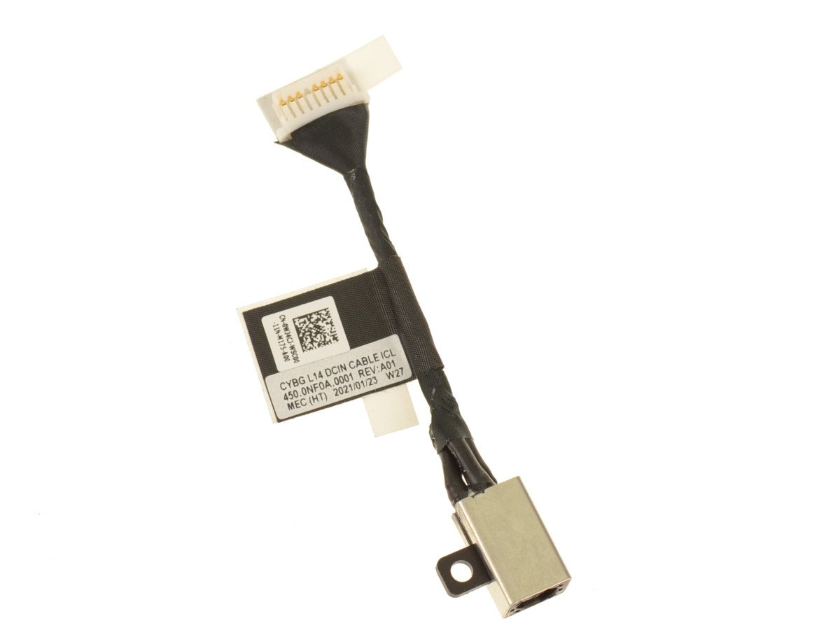 For Dell Latitude 3420 / 3520 DC Power Input Jack with Cable - 10th Gen ...