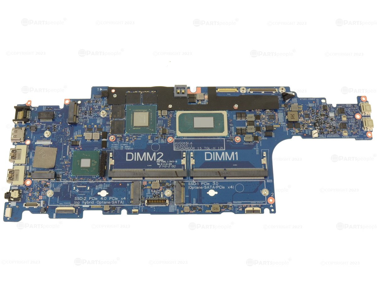 For Dell Precision 3561 Motherboard System Board with i9 2.6GHz Octa ...