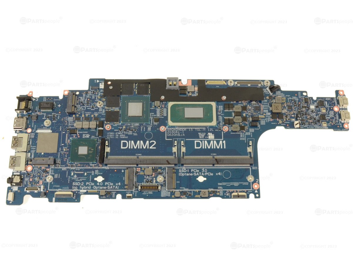 For Dell Precision 3561 Motherboard System Board with i7 2.3GHz Octa ...