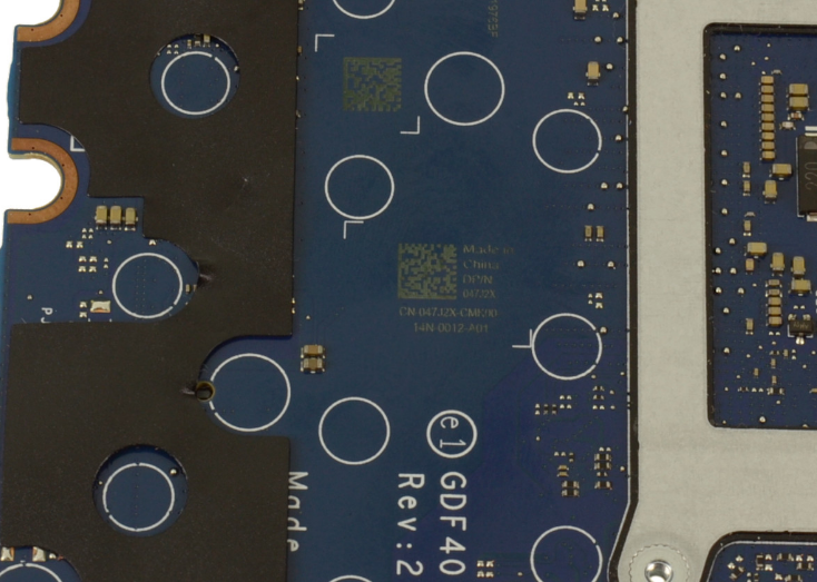 47J2X 047J2X i5-1135G7 quad core CPU @ 2.4GHz Integrated Graphics For ...