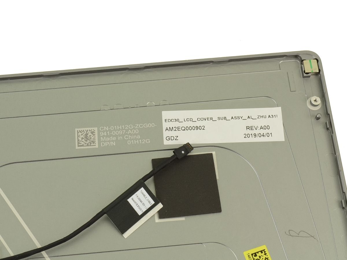 For Dell Latitude 7300 13.3" LCD Back Cover Lid Assembly - Aluminum ...