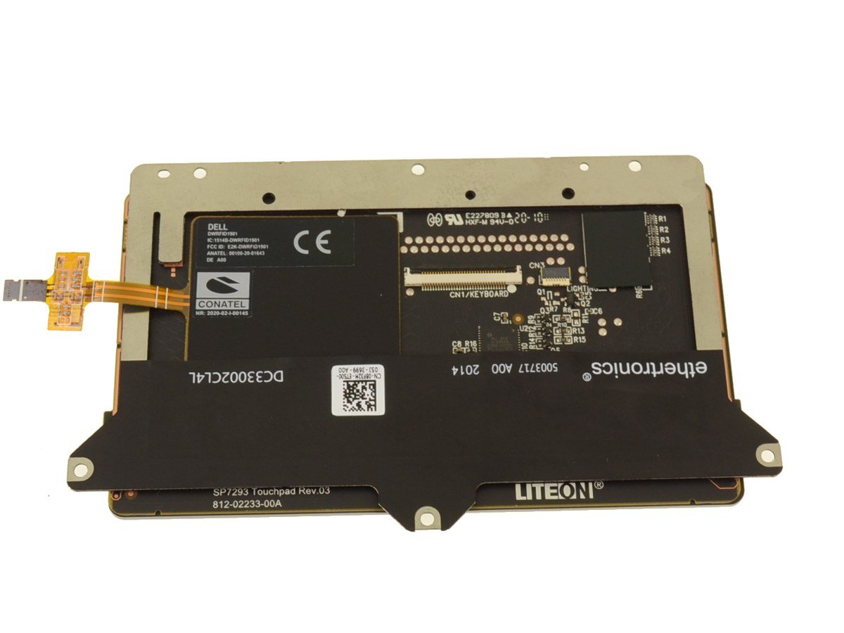 For Dell Latitude 9510 / 9520 Touchpad Sensor Module with RFID ...