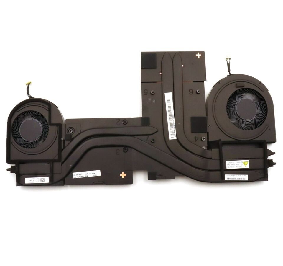 Original For ThinkPad P16 Gen 1 21D6 21D7 CPU Cooler Heatsink Thermal ...