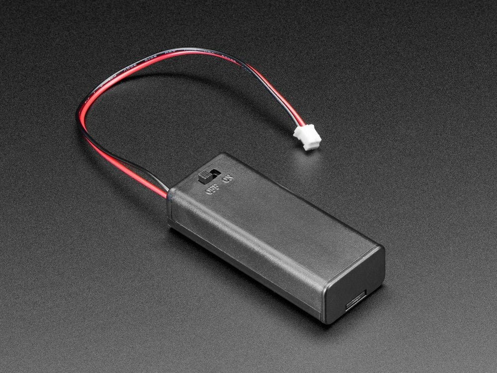 Original 2 x AAA Battery Holder with On/Off Switch & JST PH Connector ...