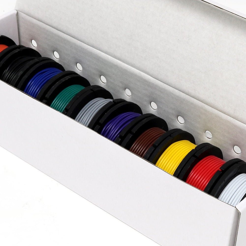 Original Prototyping Wire Spool Set - 10 Spool Stranded Core ...