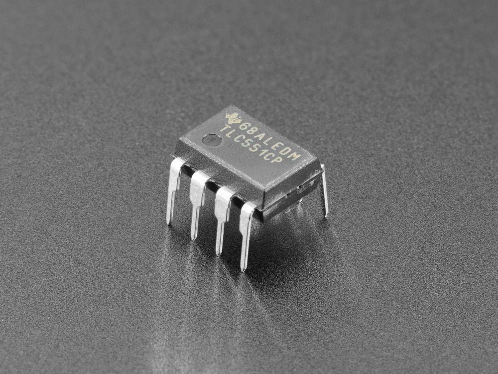 Original TLC551 IC Timer - CMOS 555 with 1V to 15V power, up to 1.8MHz ...