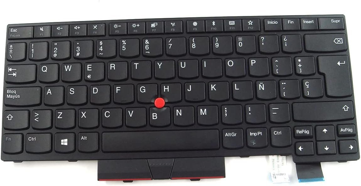 Genuine Original For Lenovo ThinkPad T480 A485 14.0" Keyboard SPA ...